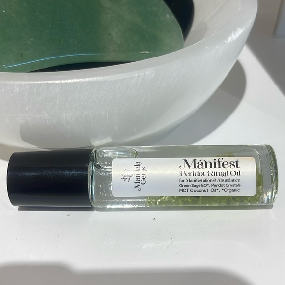 Mandala Gems | Bath & Body | Manifest Peridot Roll On Ritual Oil | Poshmark